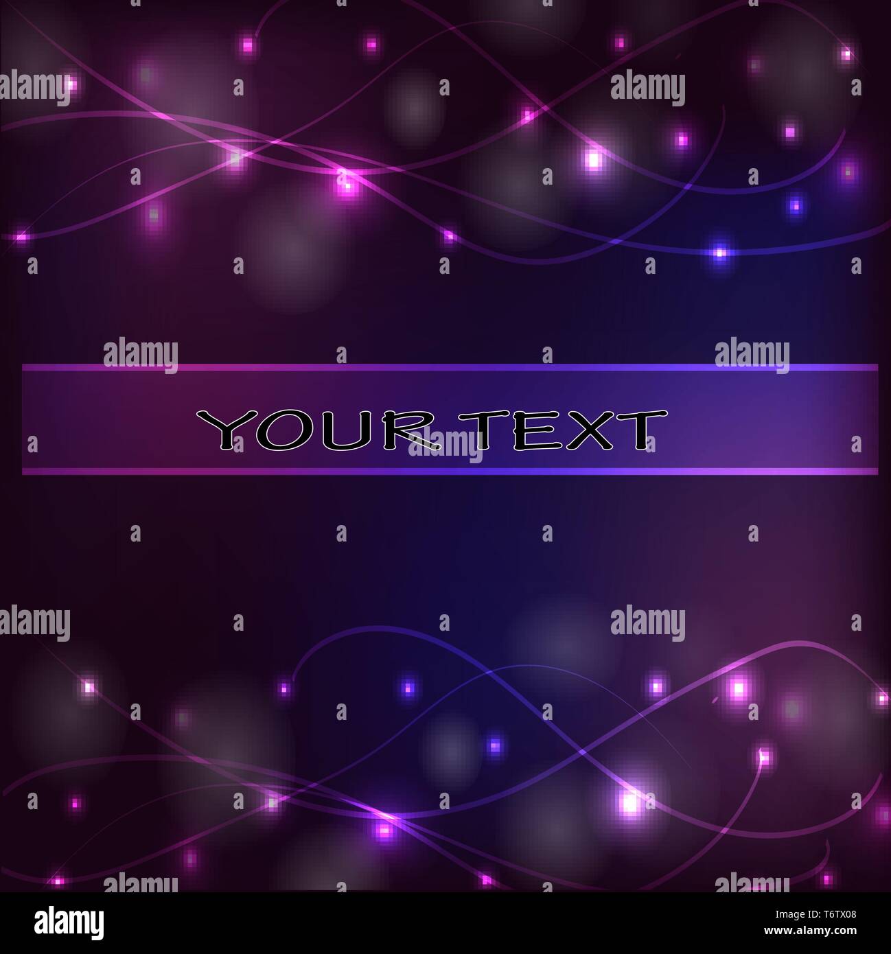 vector abstract banner background of blue violet with stripes and ...