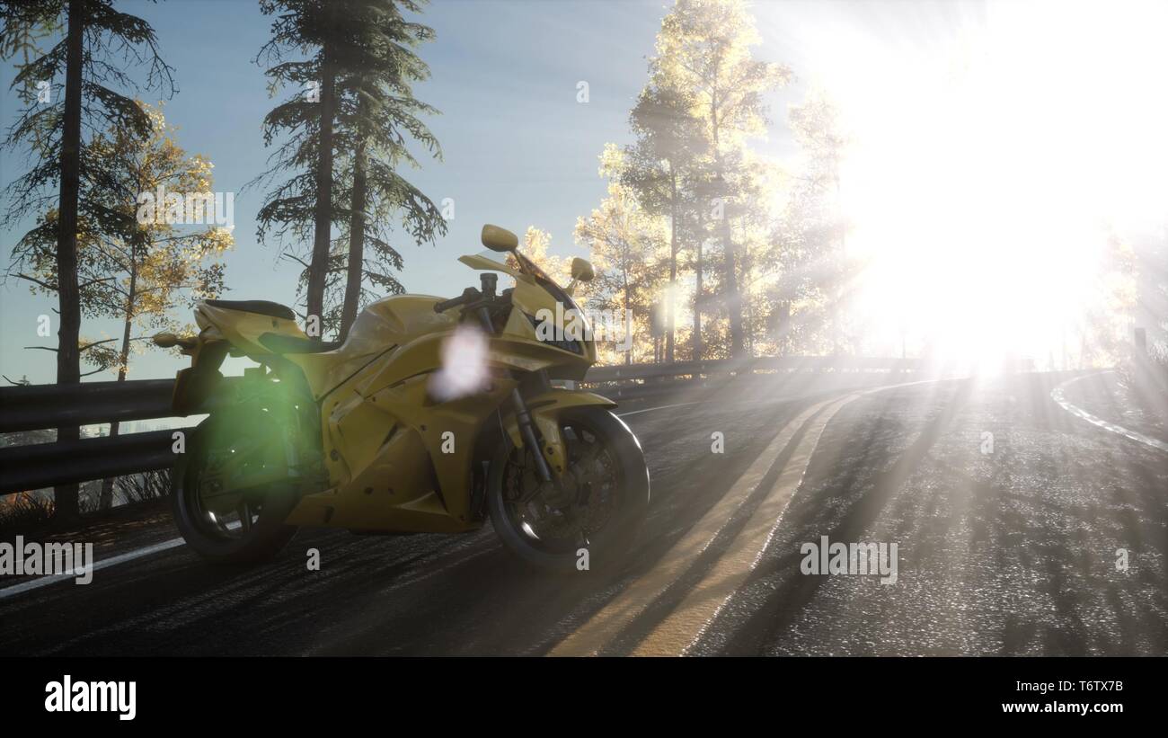 Sun beam motorcycle hi-res stock photography and images - Alamy