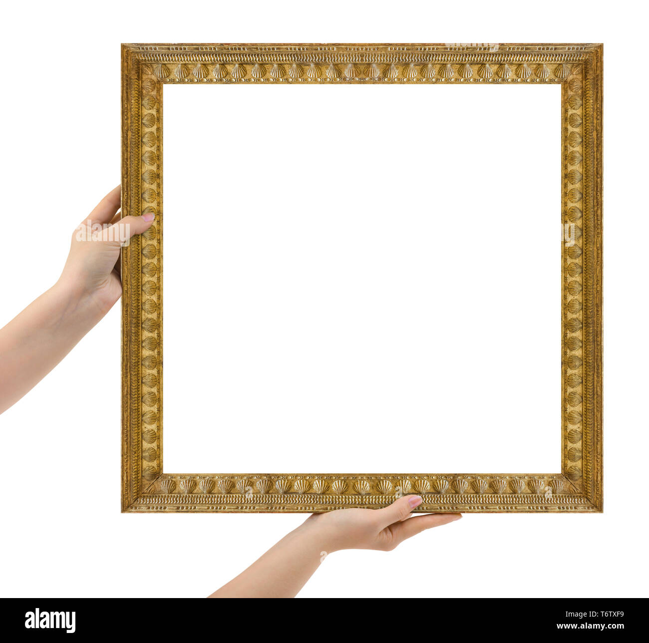 Hands in art painting Cut Out Stock Images & Pictures - Alamy