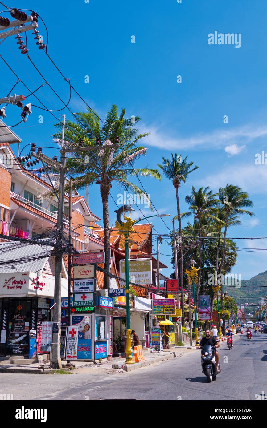 Patong street view hi-res stock photography and images - Alamy