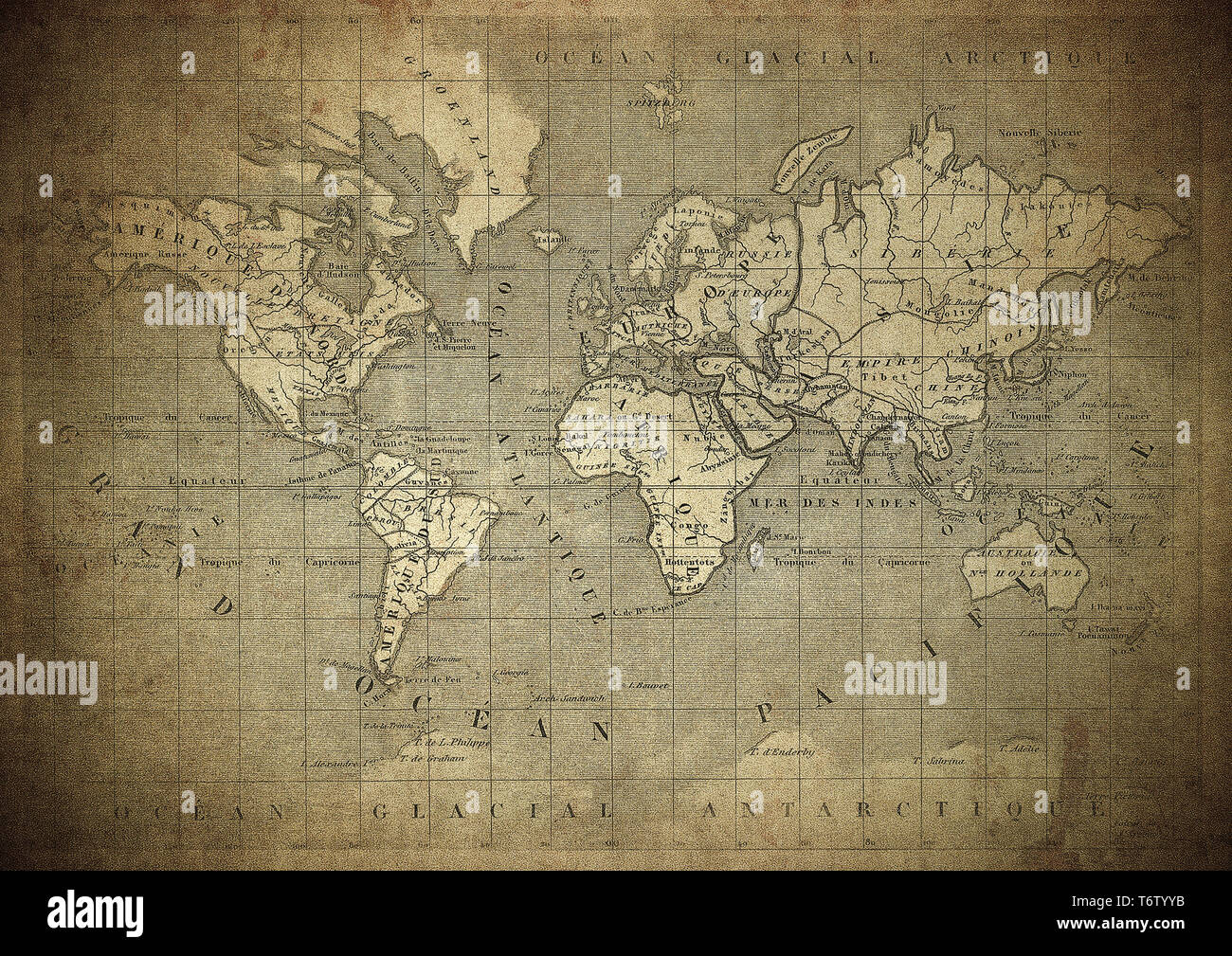 Atlantic map hi hi-res stock photography and images - Alamy