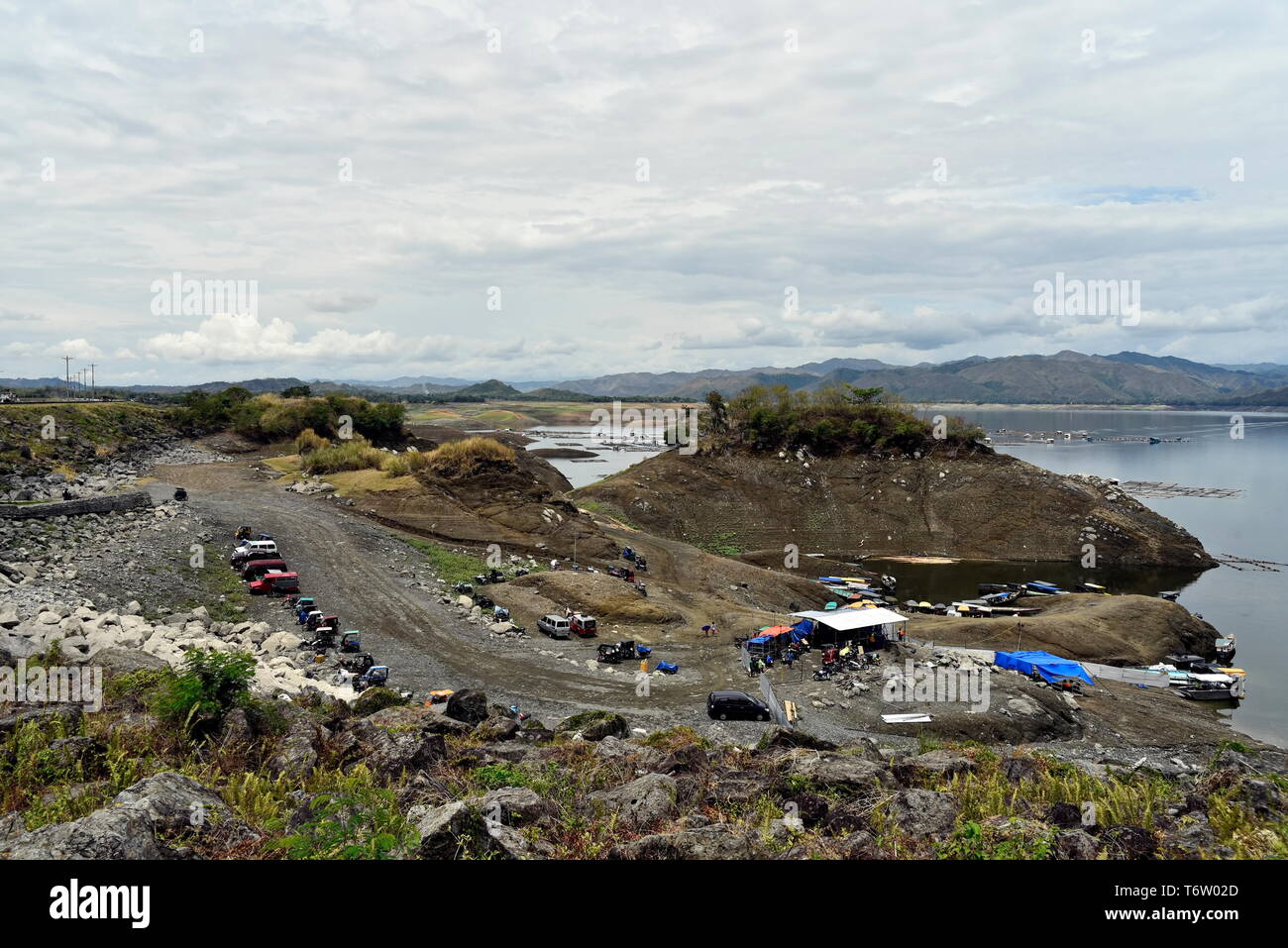 Around the Magat Dam located in the Cagayan city, Isabela, Philippines ...