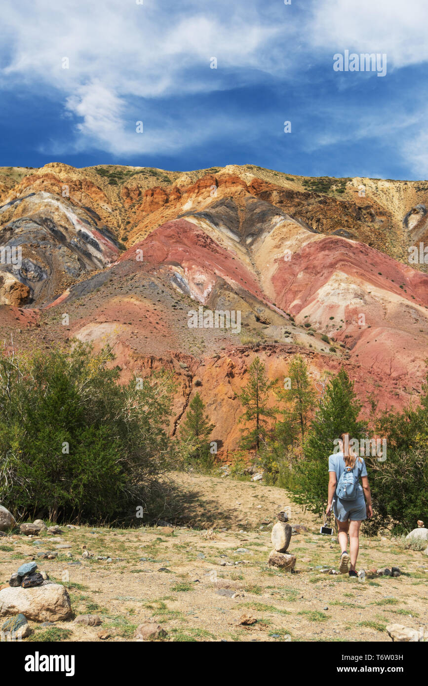 Valley of Mars landscapes Stock Photo - Alamy