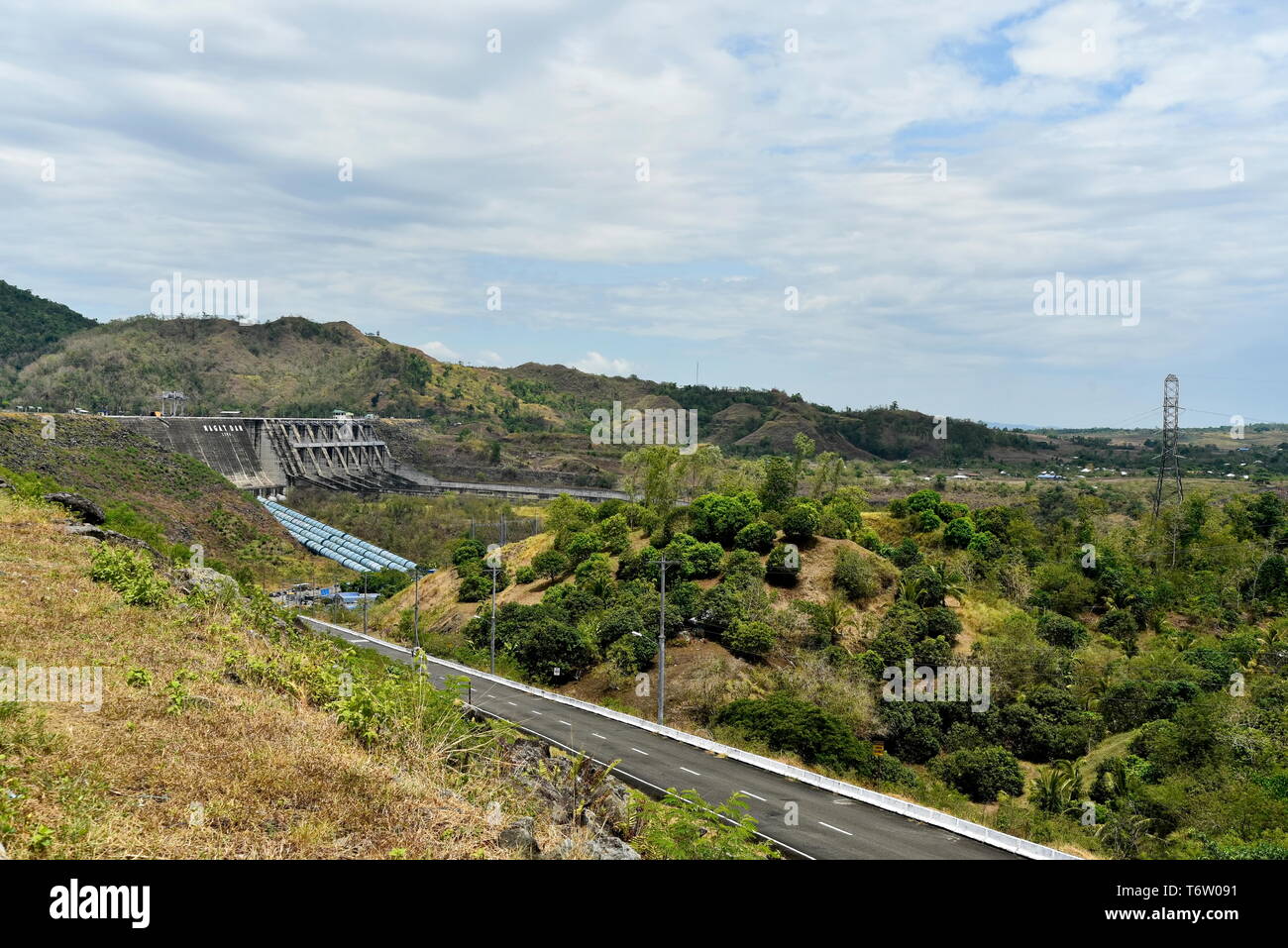 Around the Magat Dam located in the Cagayan city, Isabela, Philippines ...
