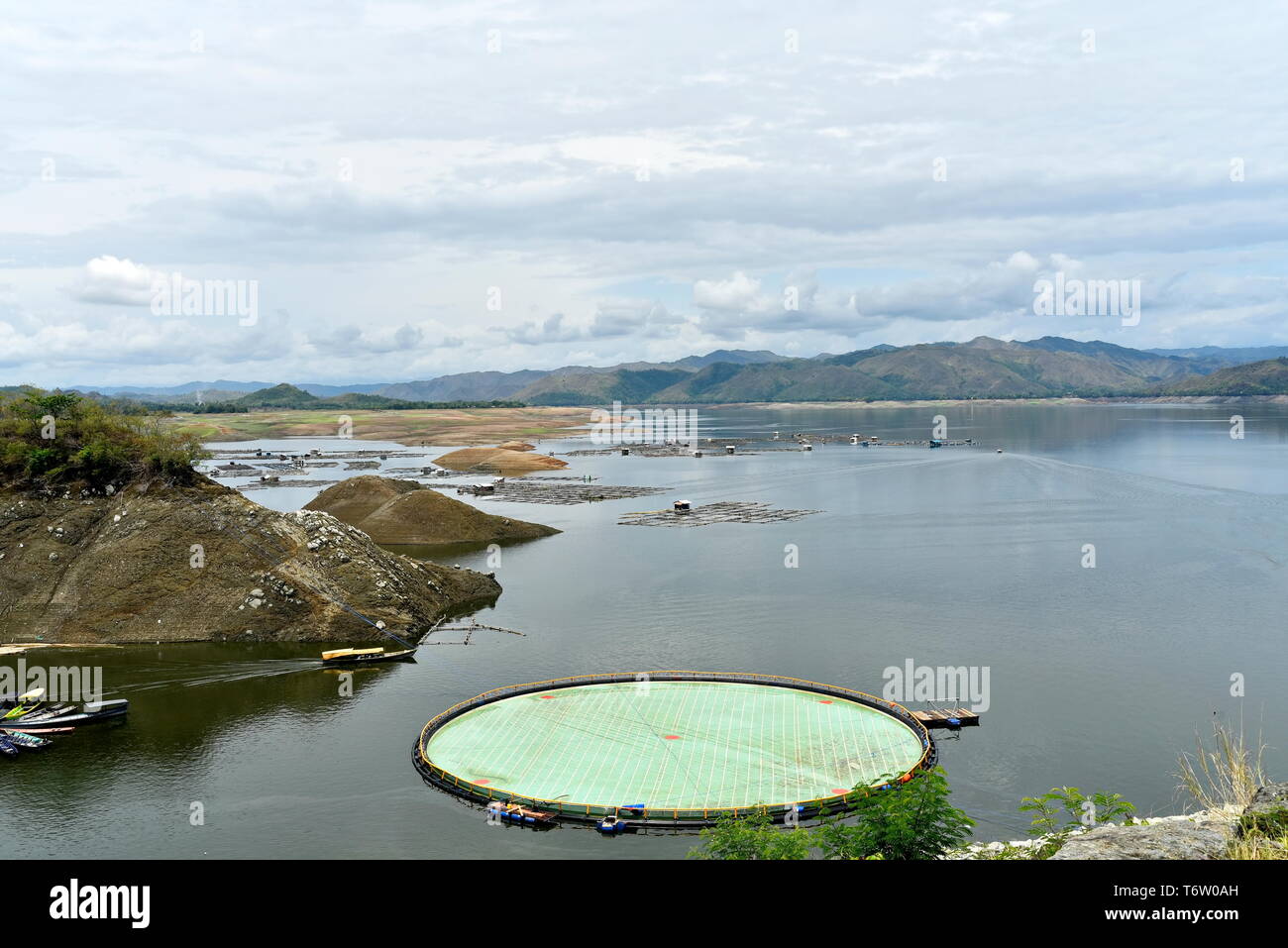 Around the Magat Dam located in the Cagayan city, Isabela, Philippines ...