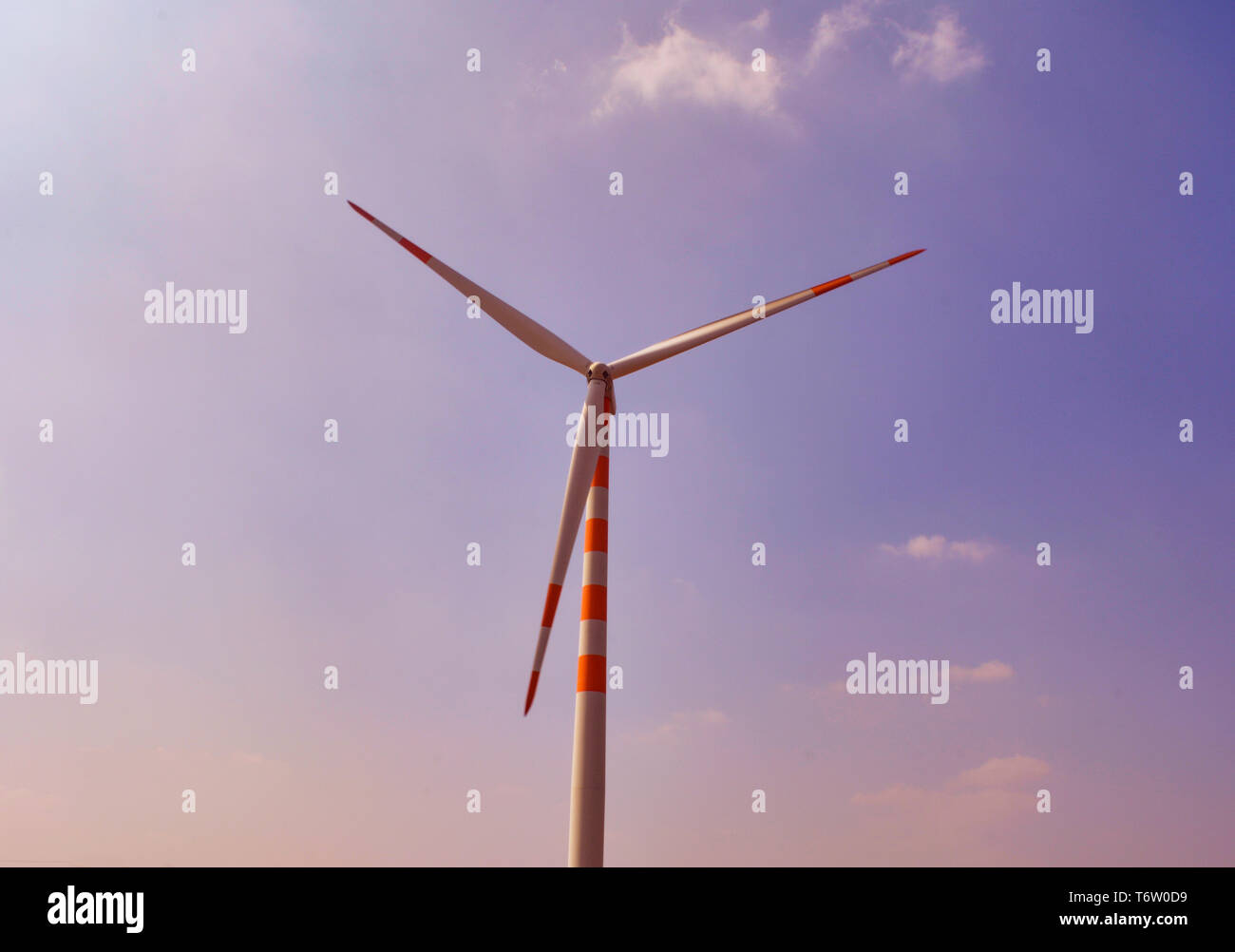 Wind Turbine Power Concept, India Stock Photo - Alamy