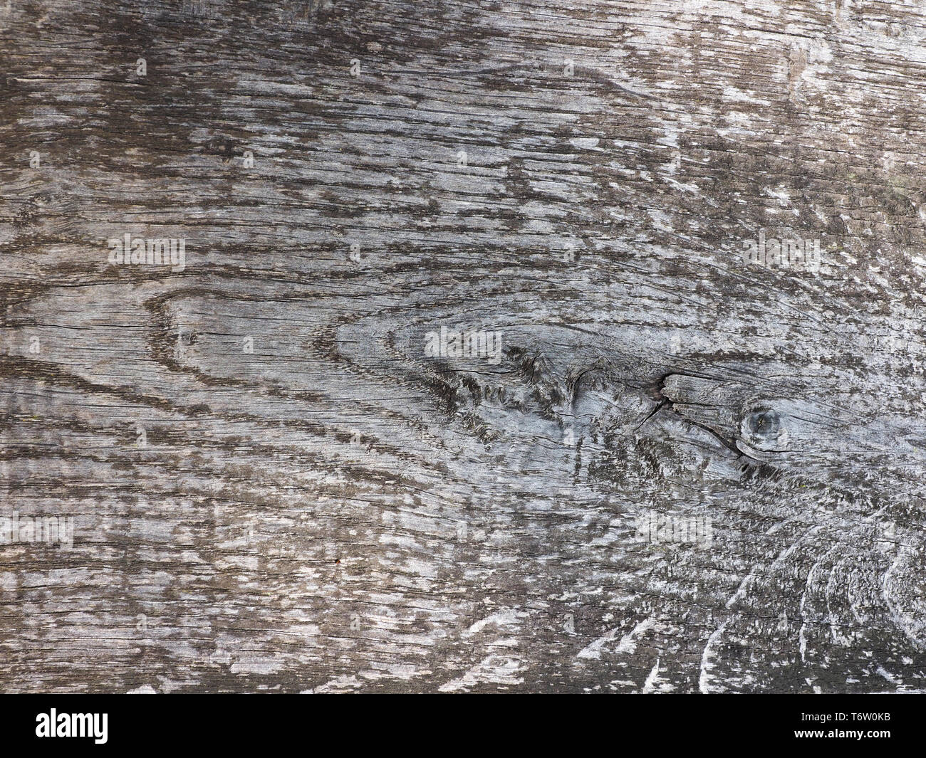 old silver grey sun bleached wood crest structure Stock Photo - Alamy