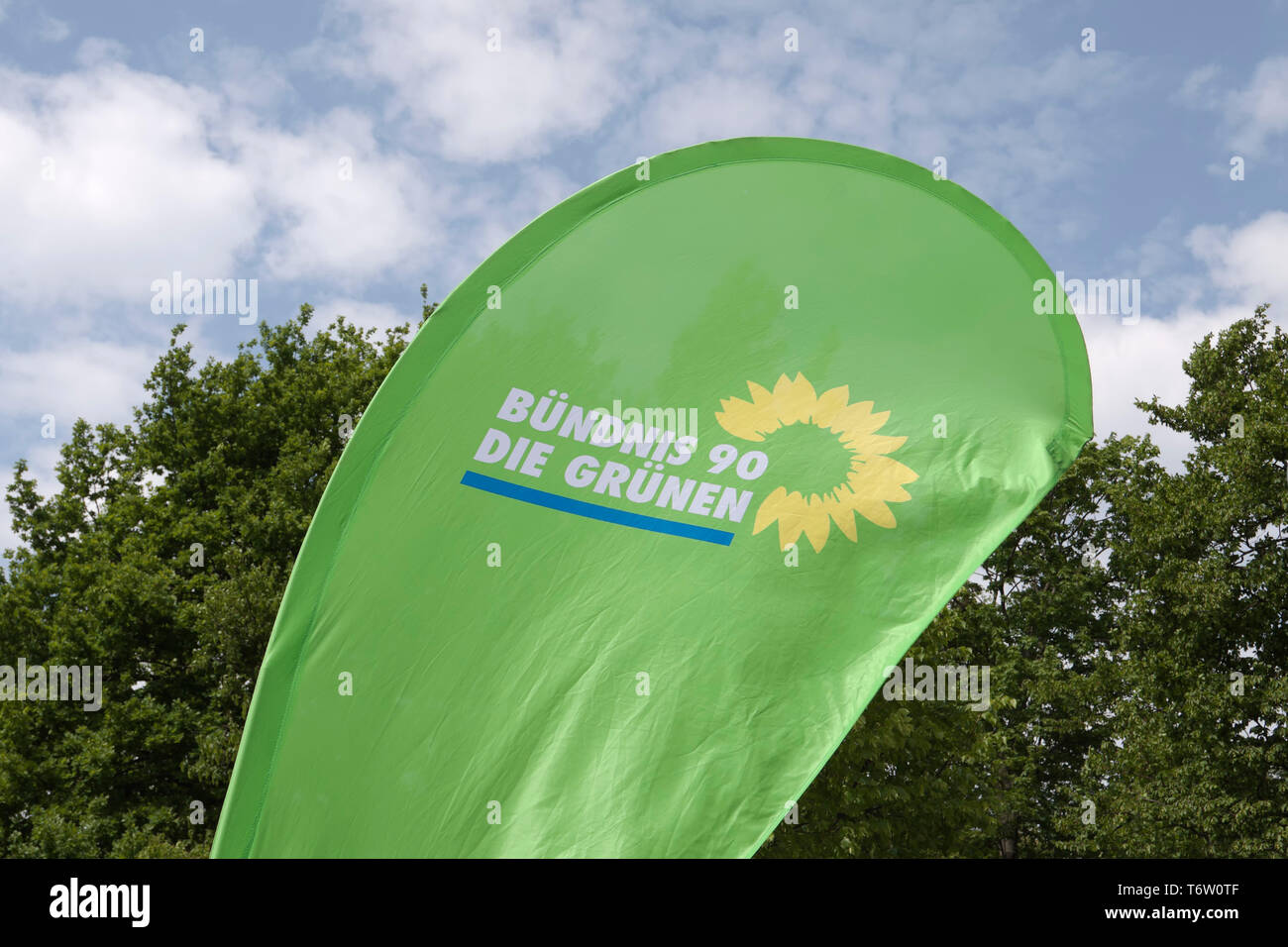 Die grunen flag hi-res stock photography and images - Alamy