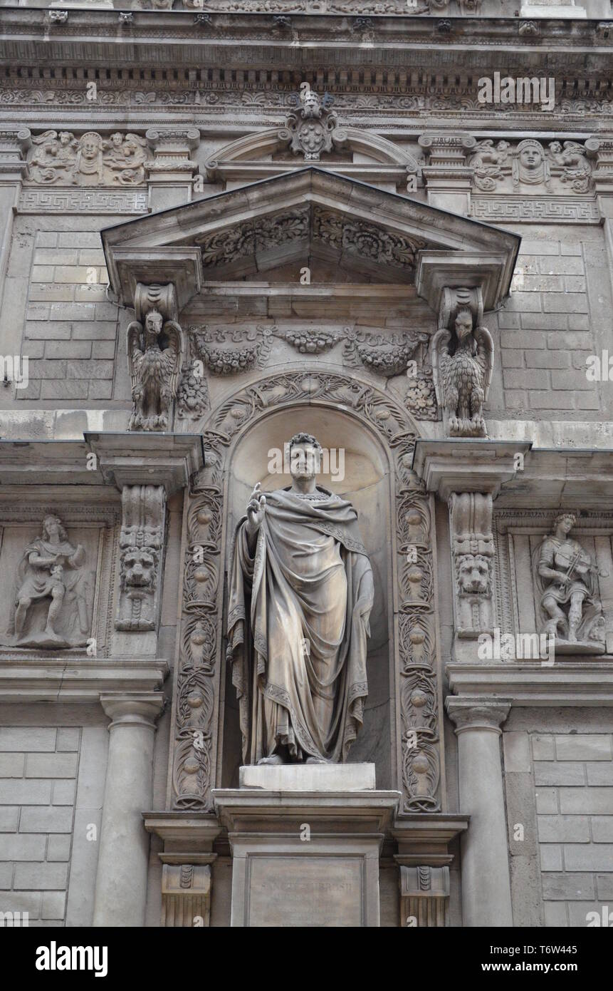 The old architecture in Milan, Italy Stock Photo - Alamy