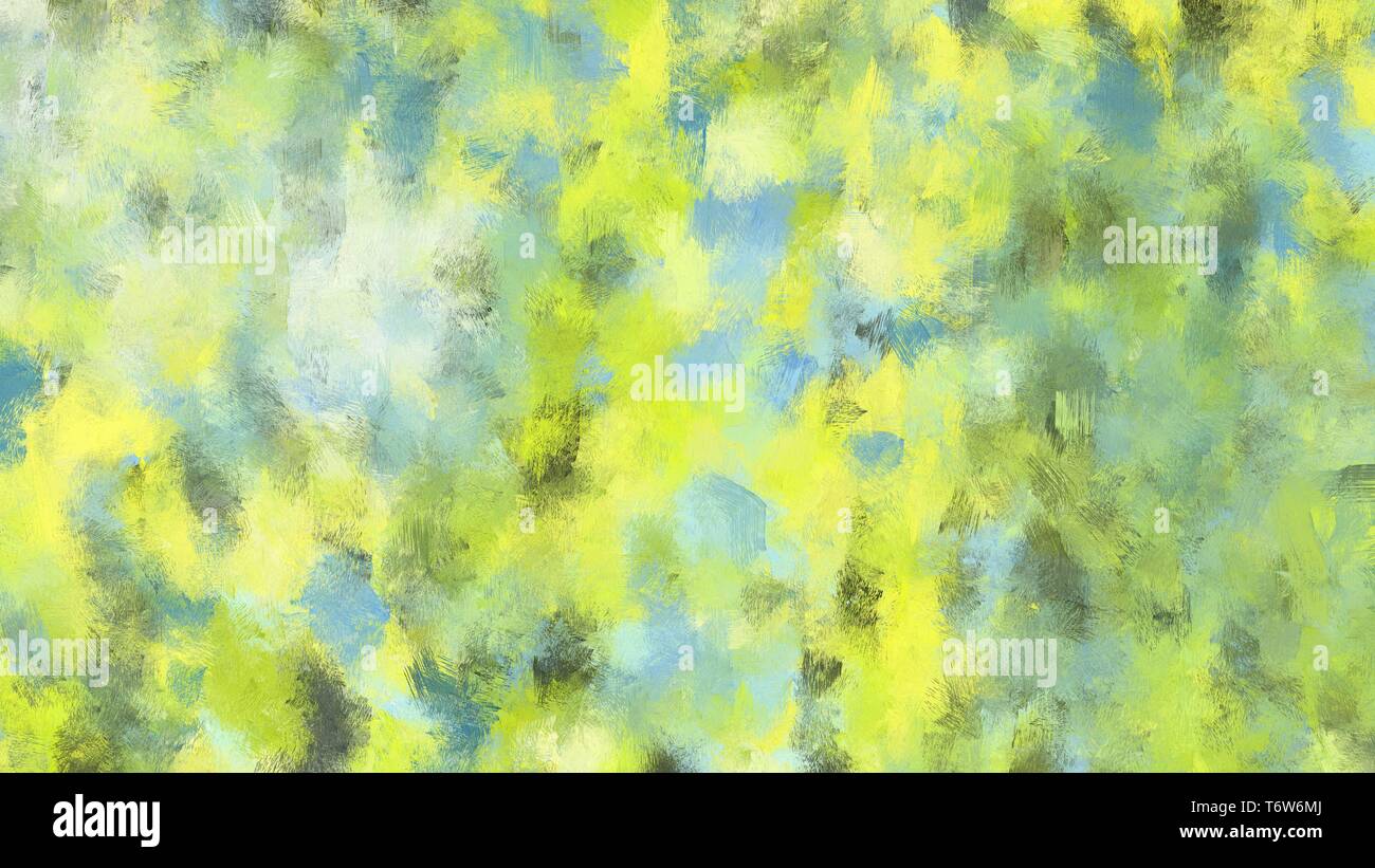 paint swab and strokes with brush in the colours dark khaki, light gray ...
