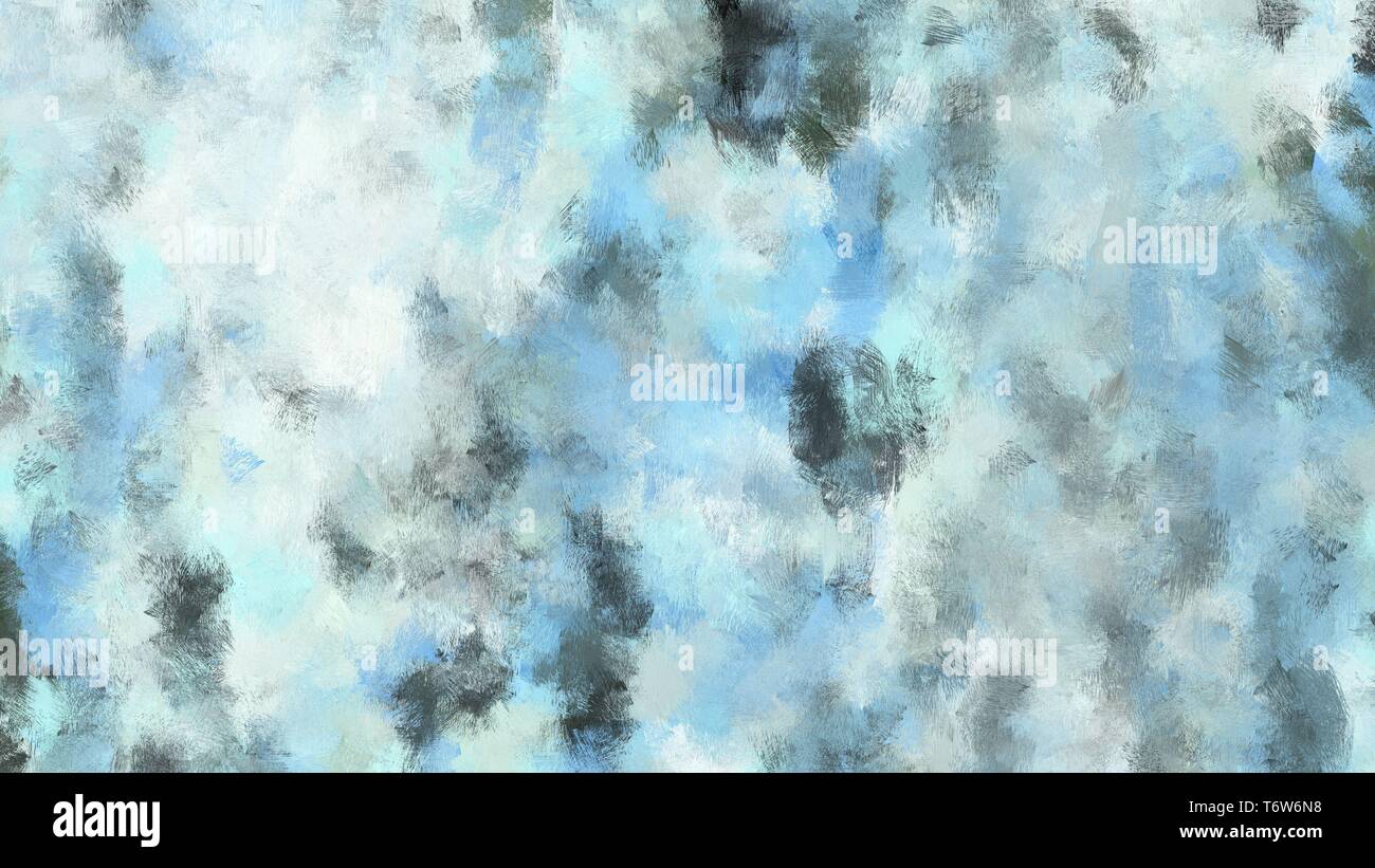 paint swab and strokes with brush in the colours pastel blue, light ...
