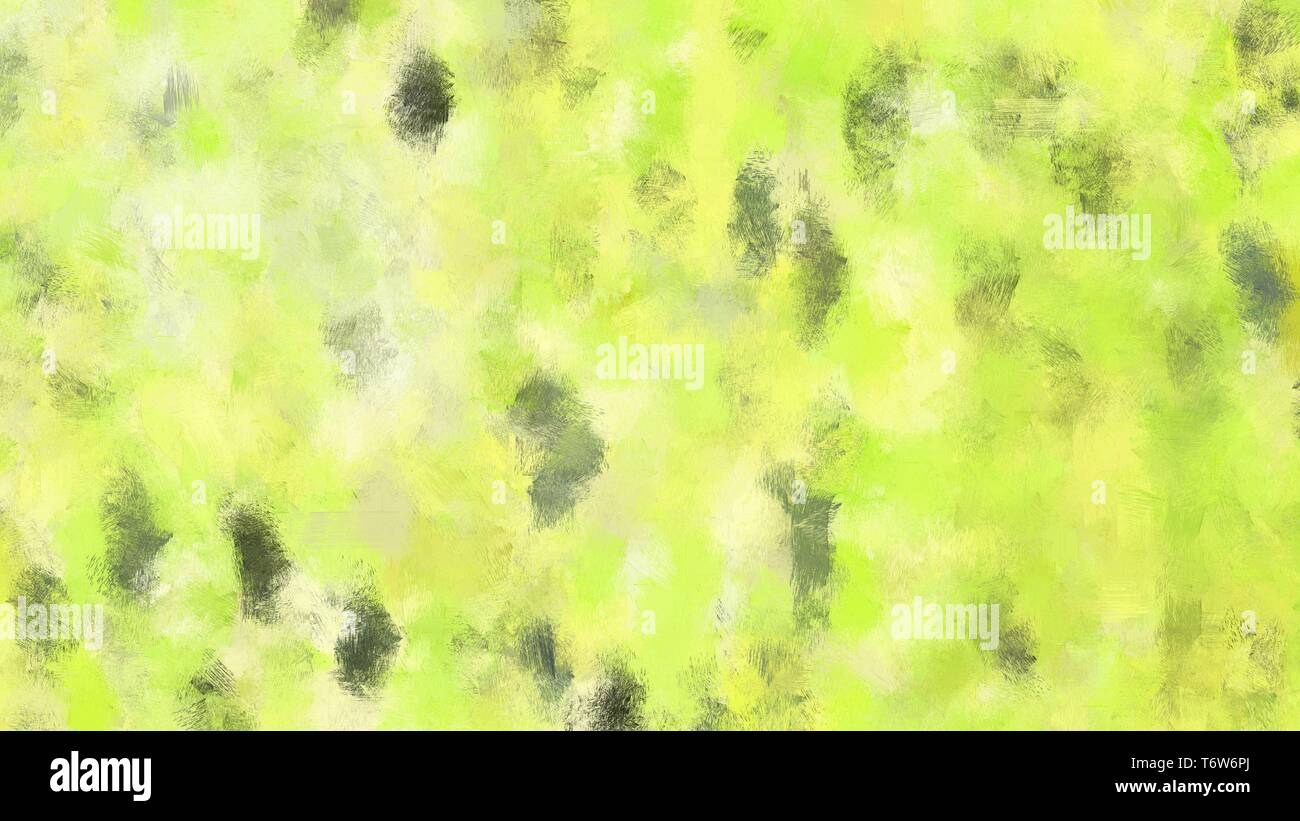 khaki, dark olive green and pale golden rod paint brushed abstract ...