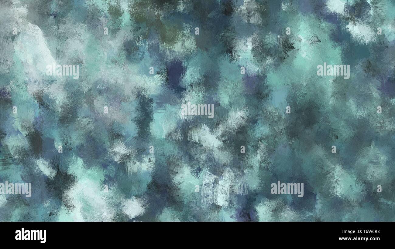 slate gray, powder blue and pastel blue paint brushed abstract ...