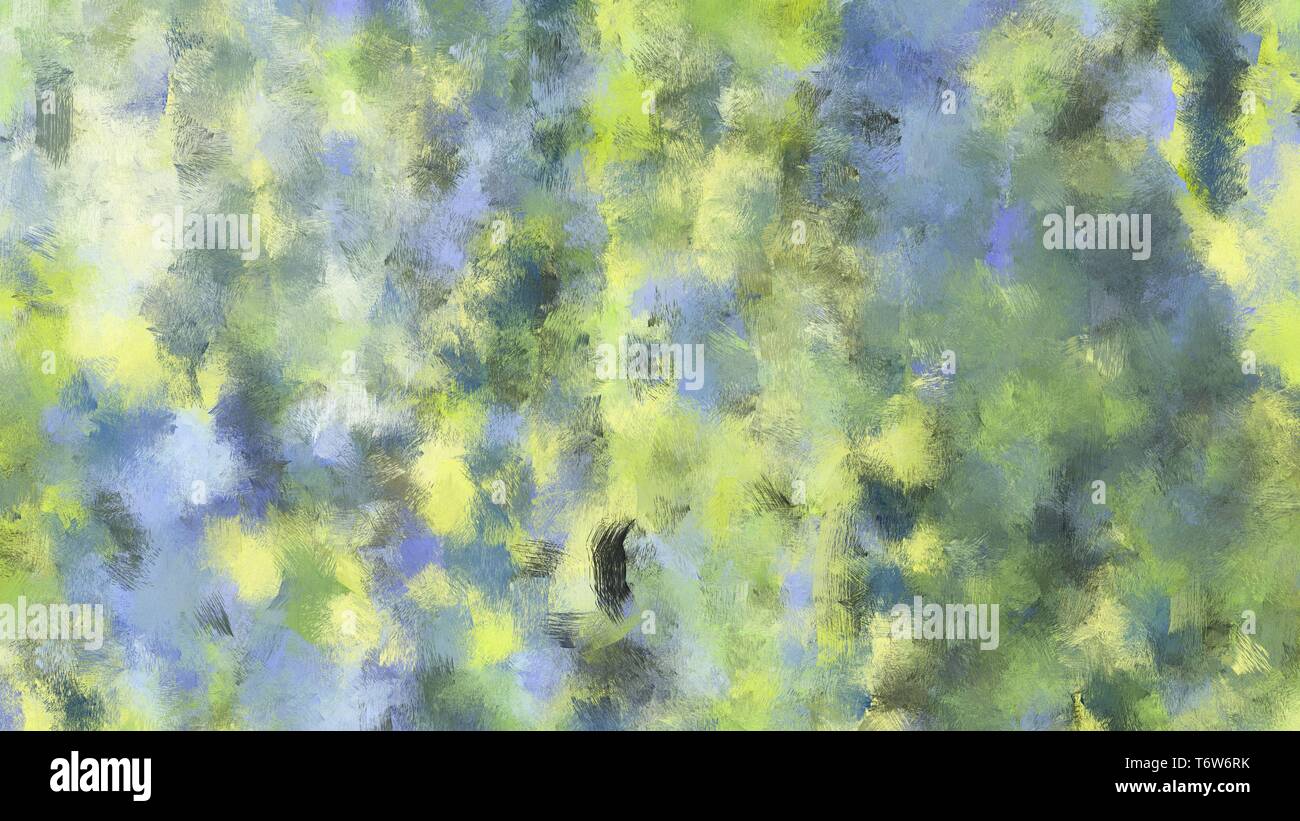 paint swab and strokes with brush in the colours dark sea green, light ...