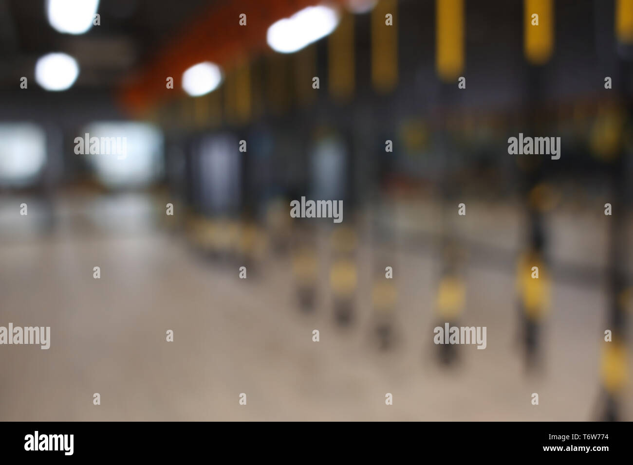 Empty gym many gym equipment hi-res stock photography and images - Alamy