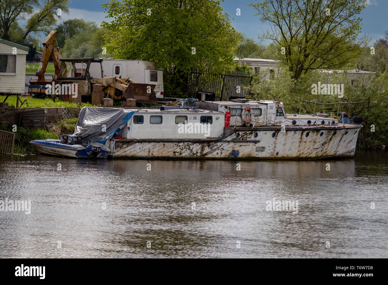 Stern On Wooden Boat High Resolution Stock Photography and Images - Alamy