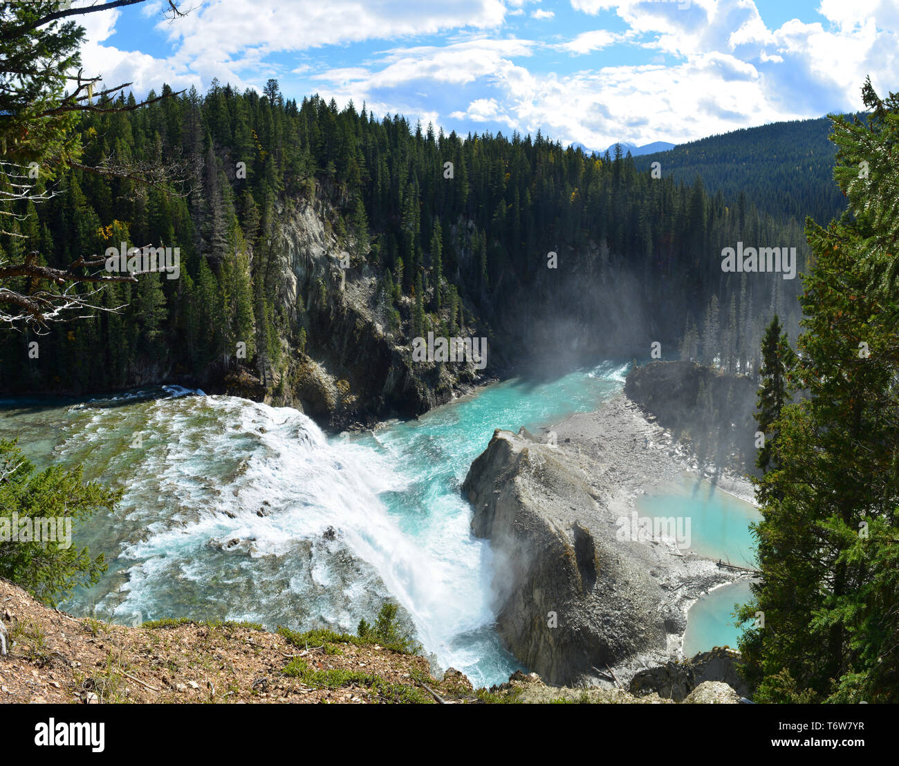 Wapta falls trail hi-res stock photography and images - Alamy