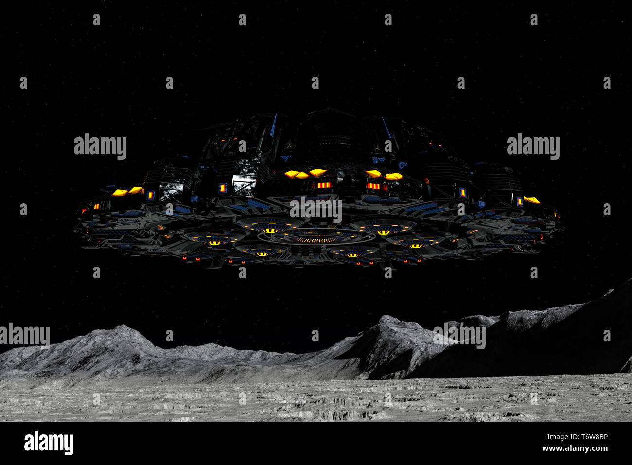 This ufo space ship will put some fun in yours creations Stock Photo ...