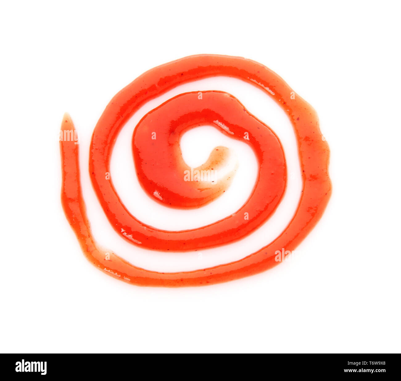 Abstract spiral pattern made Cut Out Stock Images & Pictures - Alamy