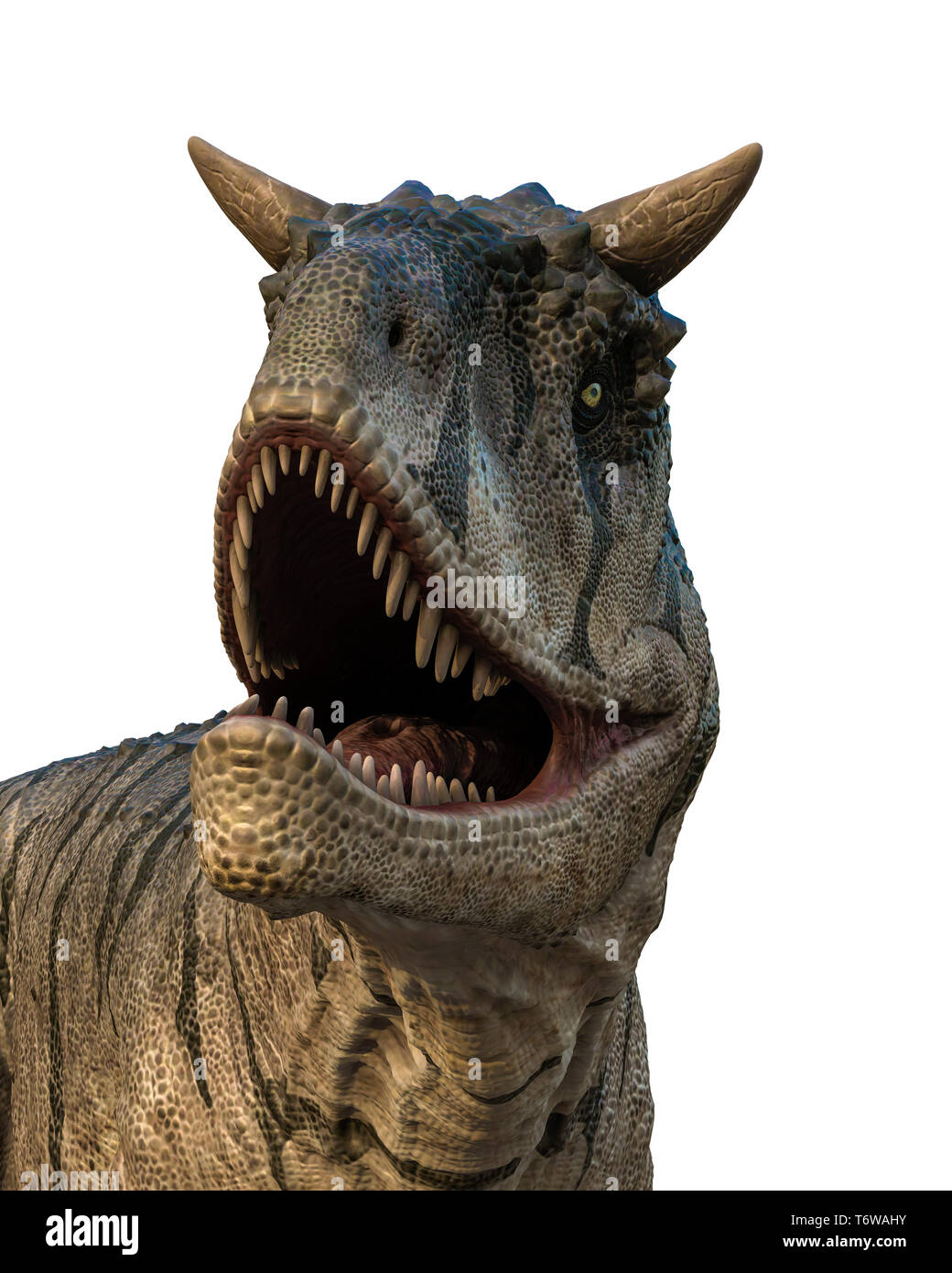 the carnotaurus in a white background will put some fun in yours ...
