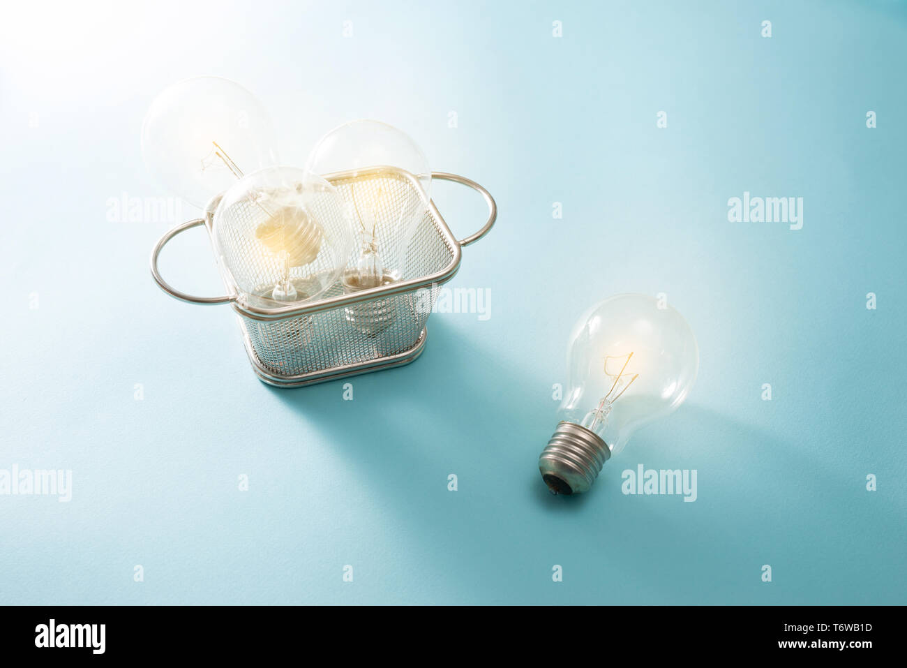 Efficient bulbs green hi-res stock photography and images - Alamy
