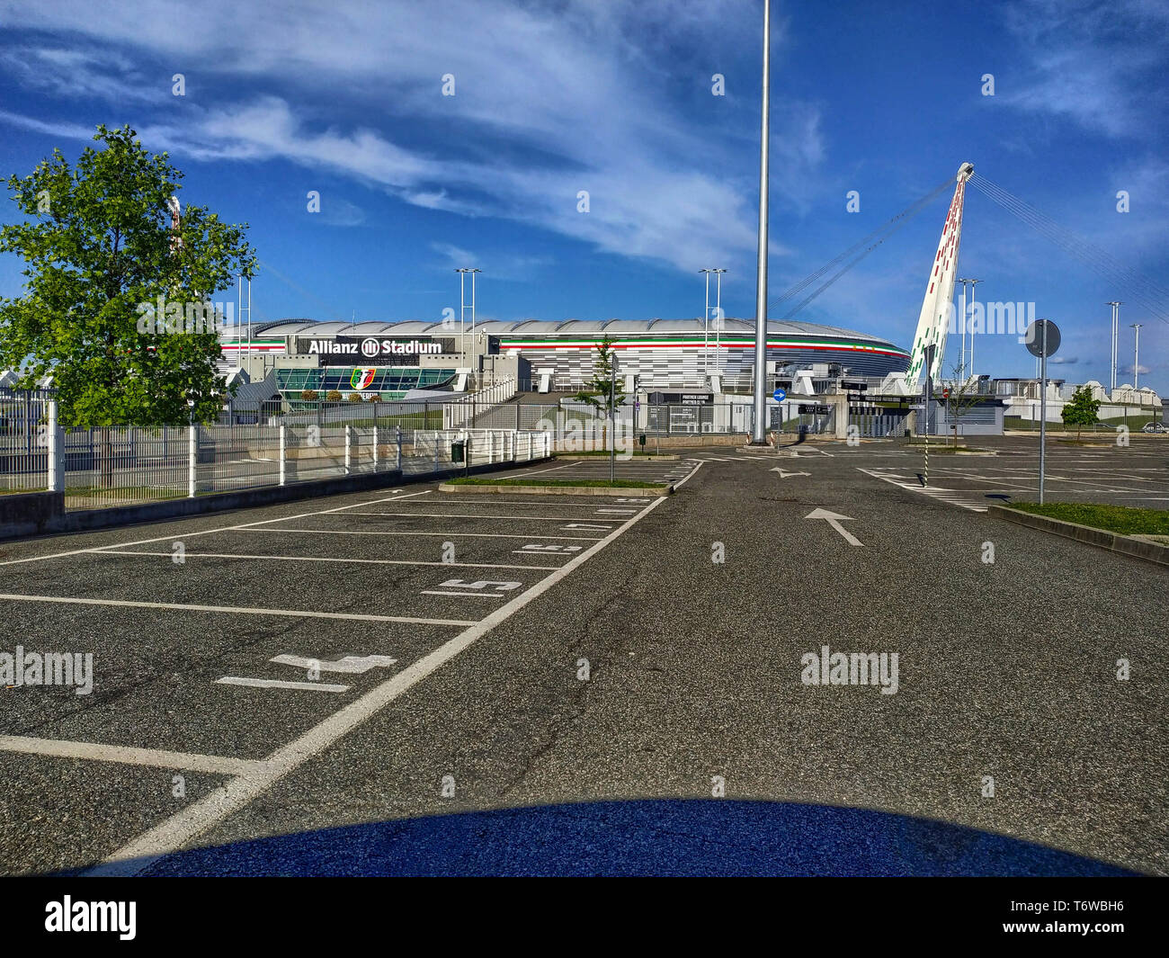 Turin, Piedmont, Italy. April 2019. Photograph taken the afternoon of ...