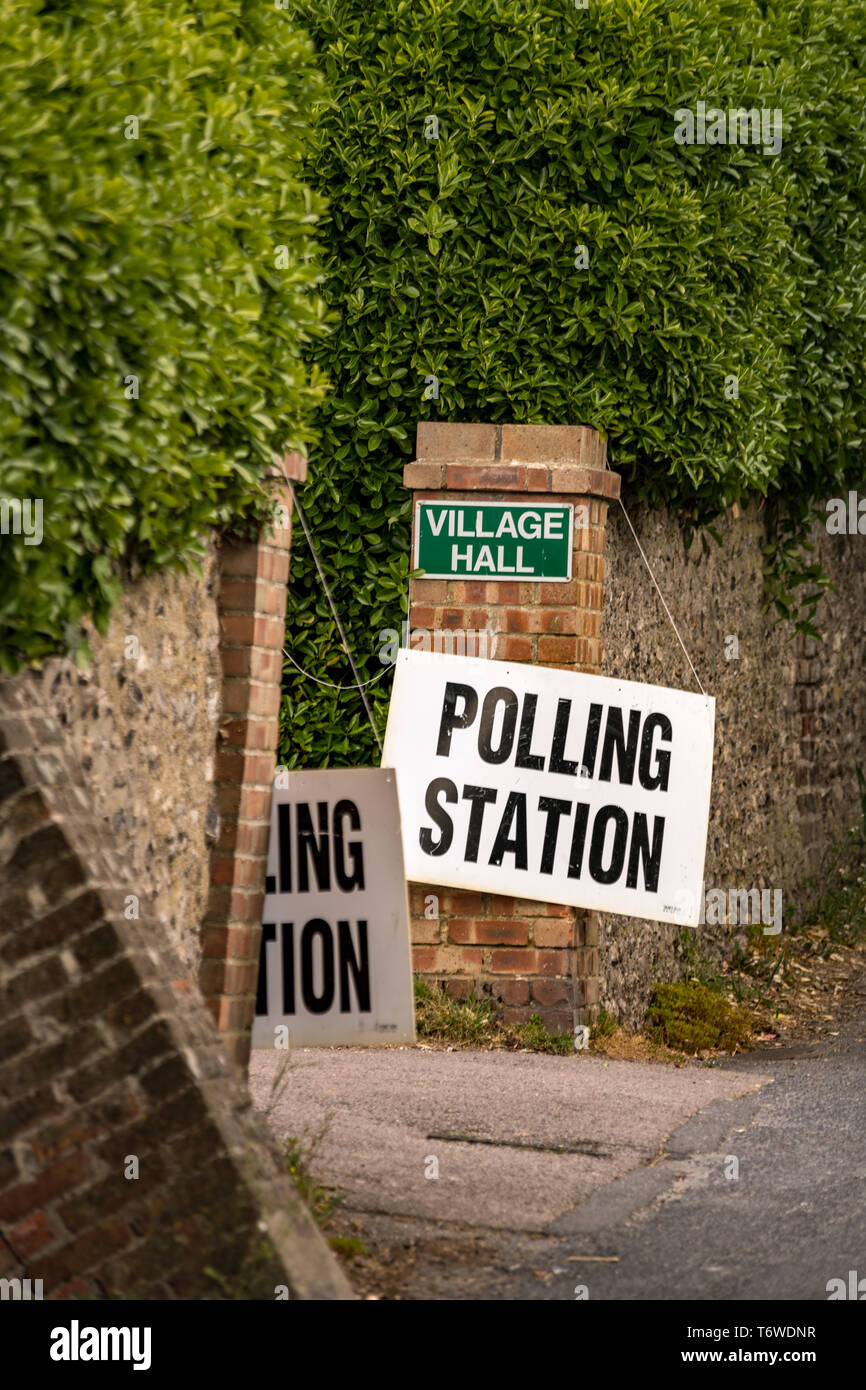 voting at local Poling Station Stock Photo - Alamy