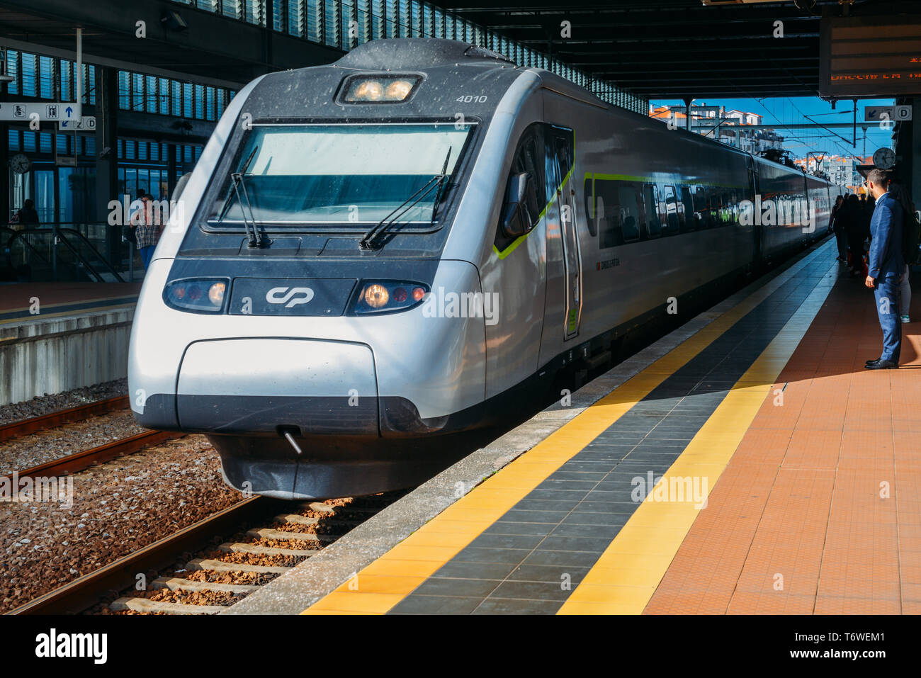 High speed train portugal hi-res stock photography and images - Alamy