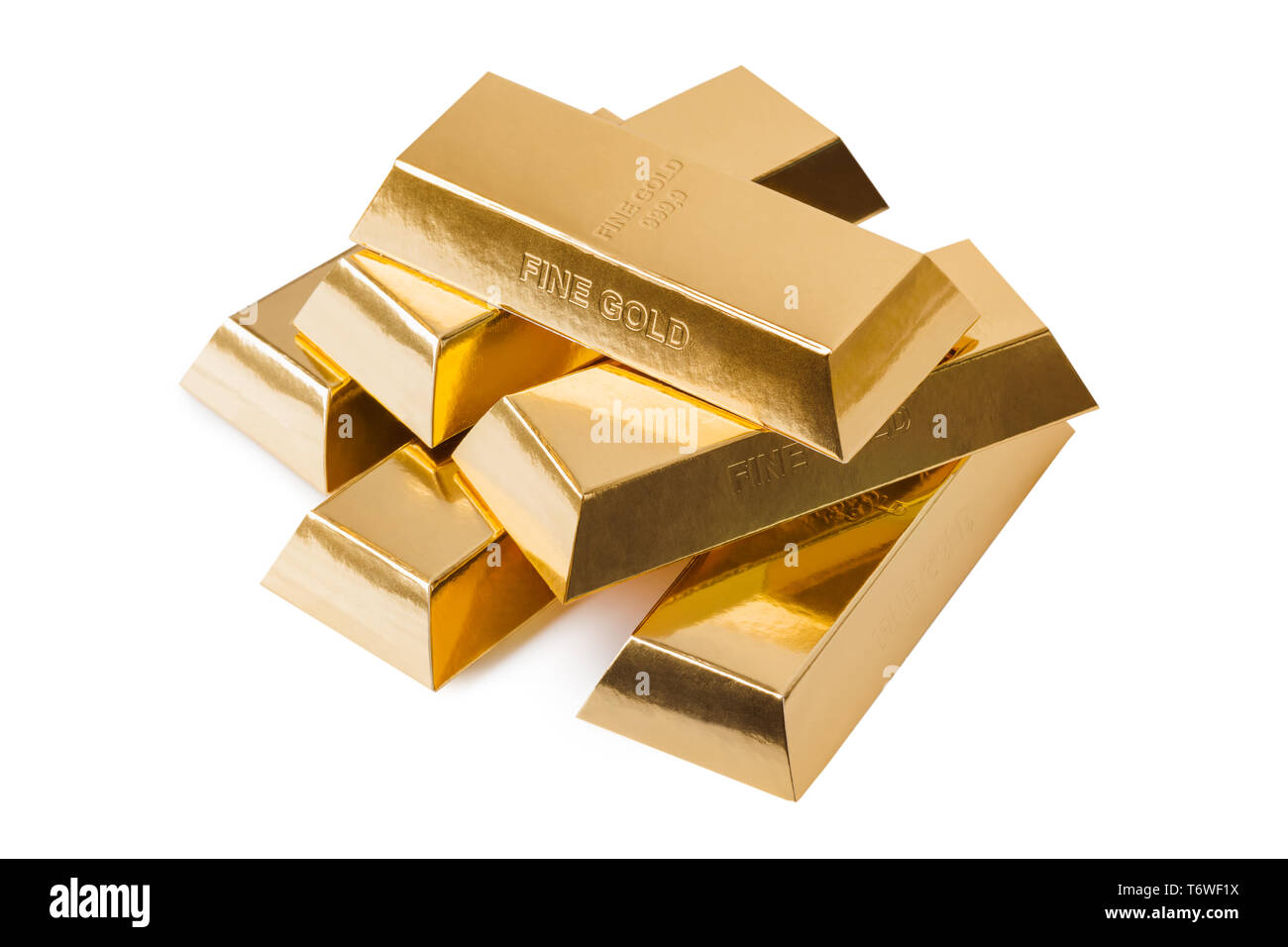 Gold bars pile hi-res stock photography and images - Alamy