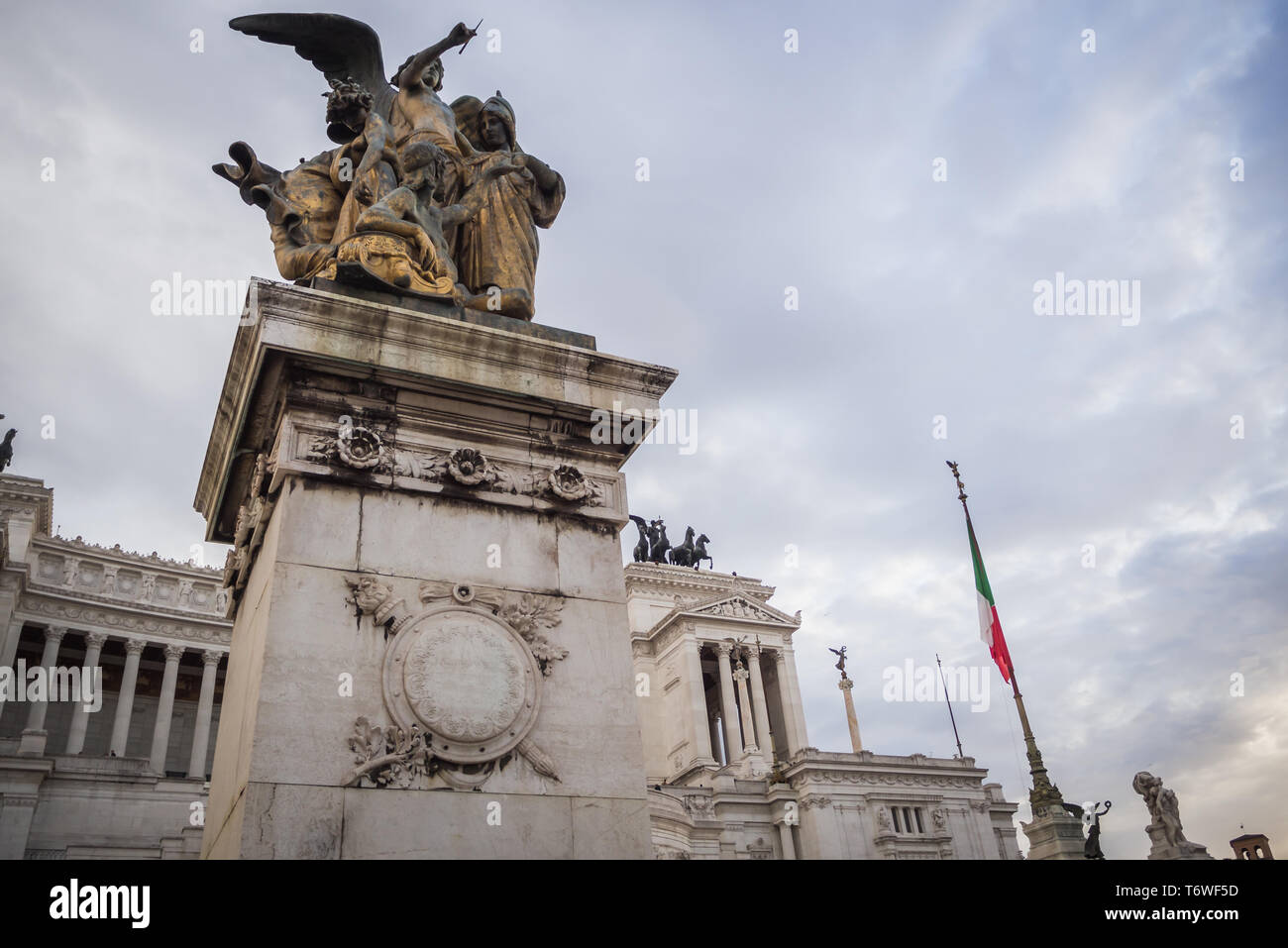 Unification of italy monument hi-res stock photography and images - Alamy