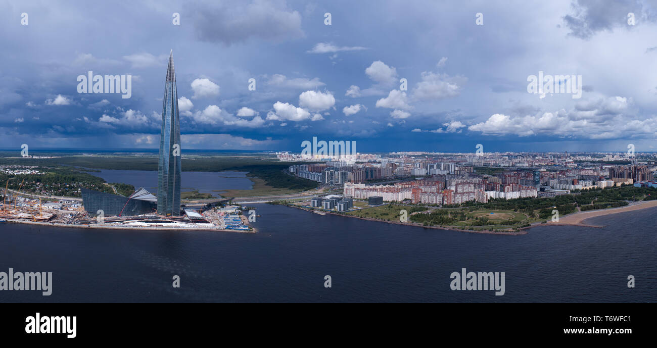 St petersburg lakhta center hi-res stock photography and images - Alamy