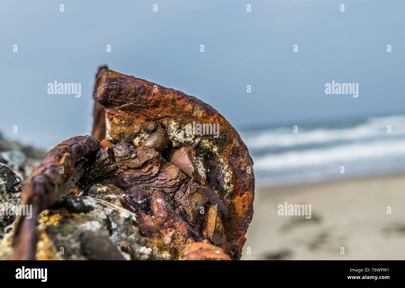 Beach sand iron hi-res stock photography and images - Alamy