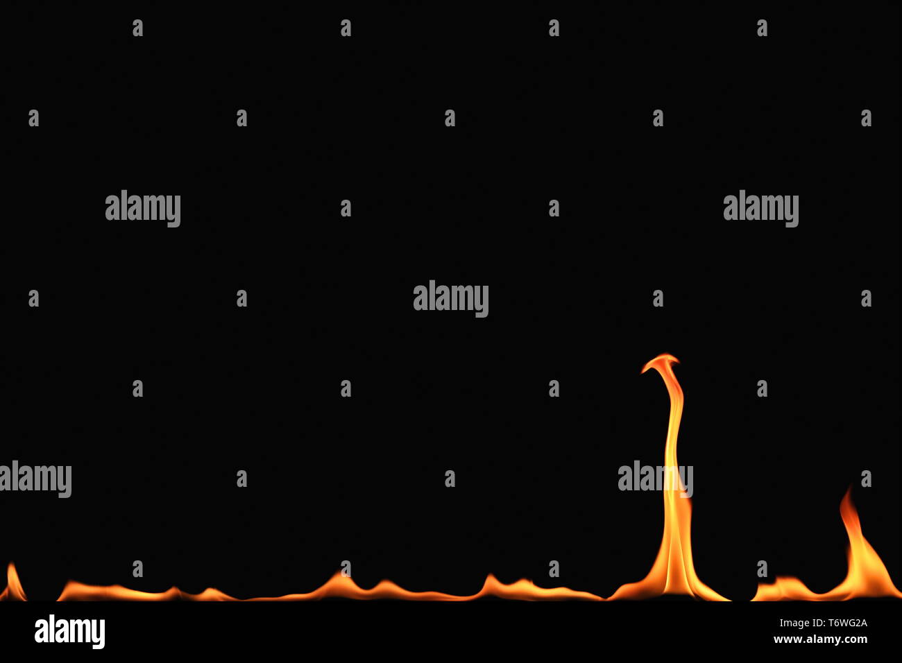 blazing flames as a background Stock Photo - Alamy