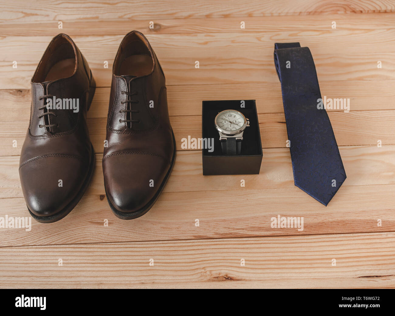 Set male accessories tie hi-res stock photography and images - Alamy