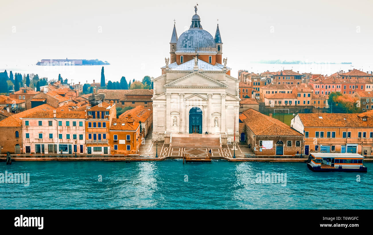 Venice, Italy Church of the Santissimo Redentore or II Redentore Stock ...