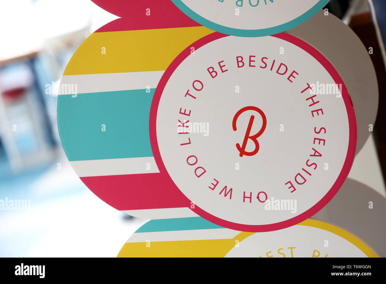 Butlins logo hi-res stock photography and images - Alamy