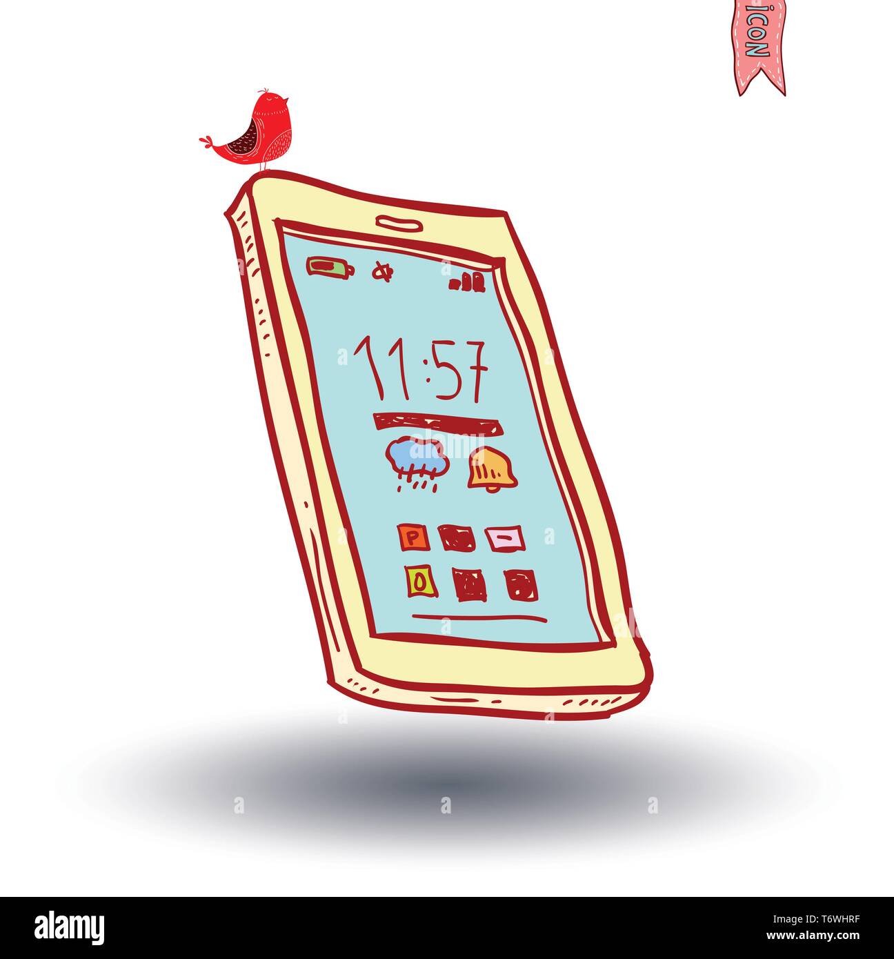 tablet pc computer and smart phone , Vector Illustration Stock Vector ...