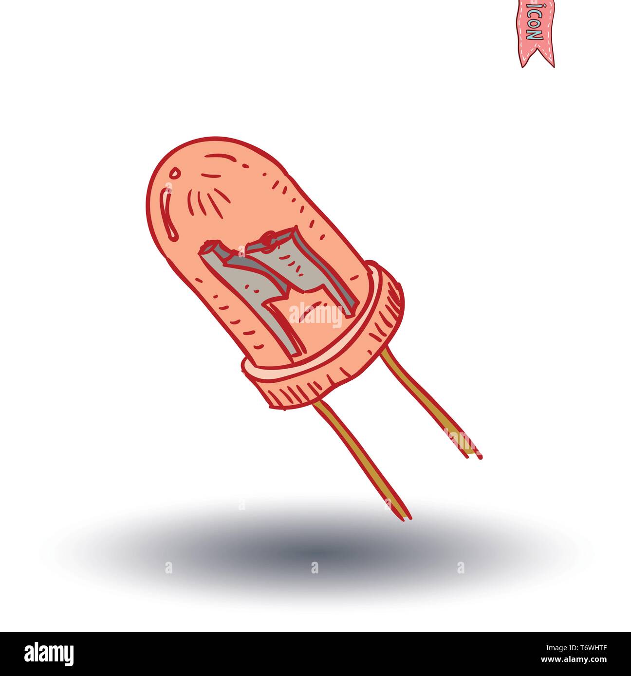 Led light bulb, vector illustration Stock Vector Image & Art - Alamy