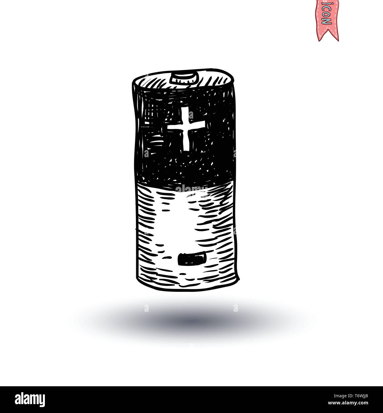 Electricity pylon wind turbine Stock Vector Images - Alamy