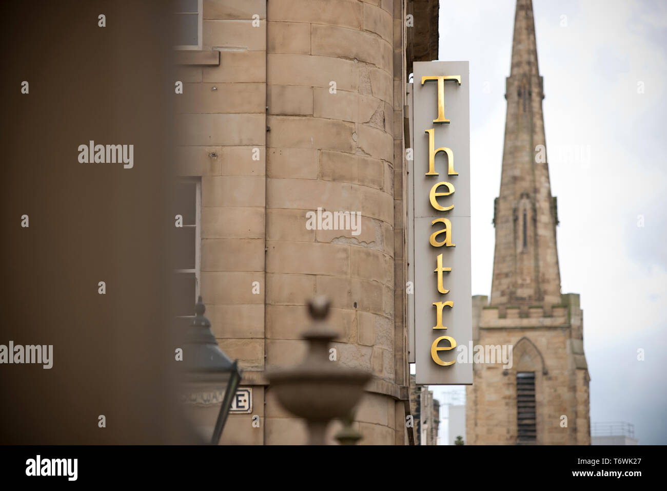 Huddersfield, West Yorkshire, UK, October 2013, a view of the sign for ...