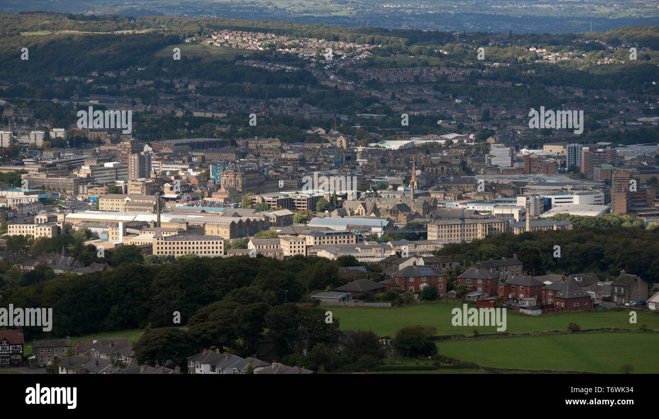 Aerial view huddersfield hi-res stock photography and images - Alamy