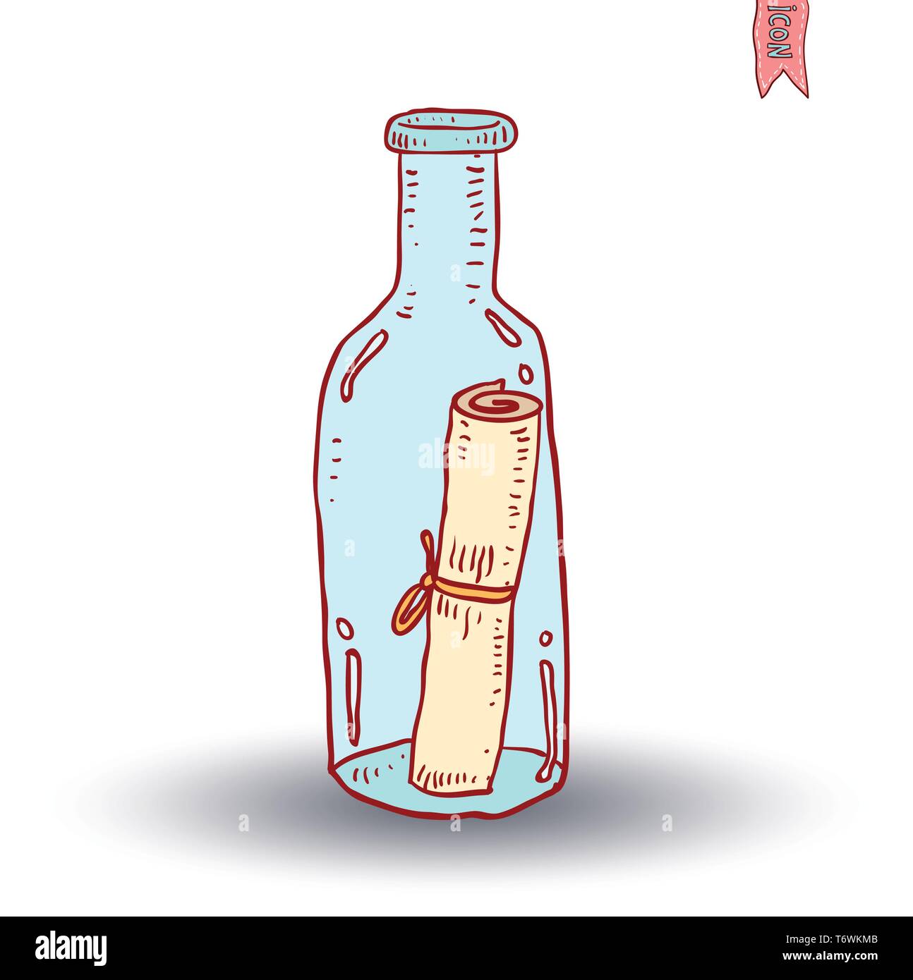 Hand old writing help Stock Vector Images - Alamy