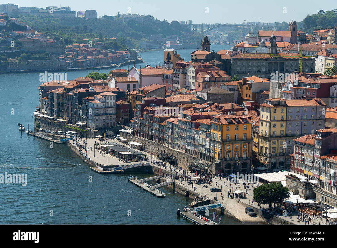 Porto ribeira district summer hi-res stock photography and images - Alamy