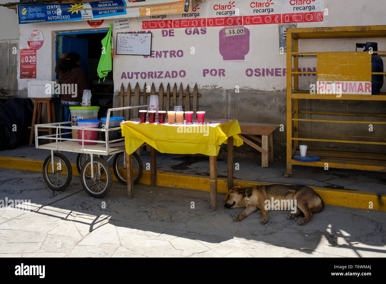 Fiesta pincho or hot dog stand hi-res stock photography and images - Alamy