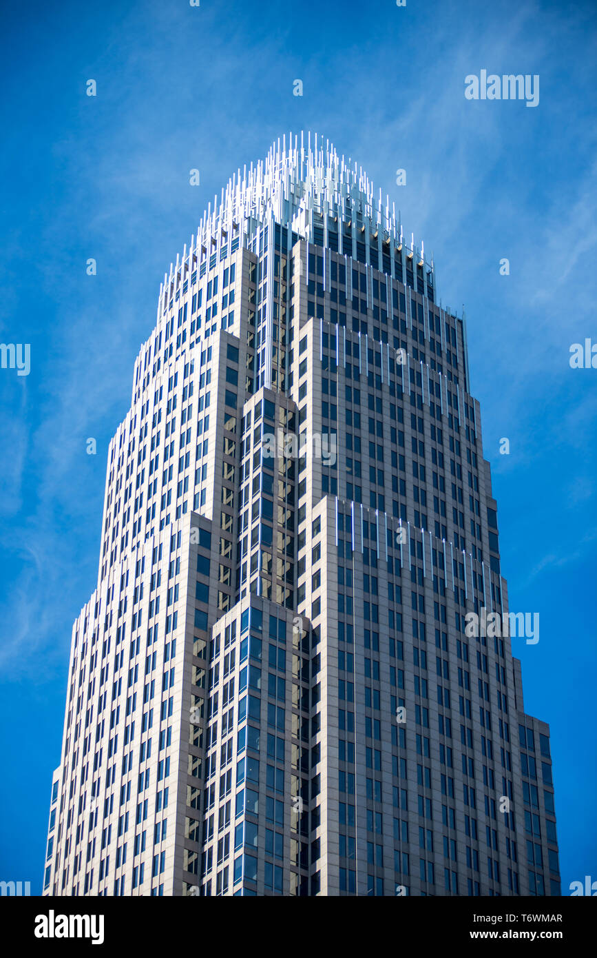 charlotte north carolina city buildings skyline Stock Photo - Alamy