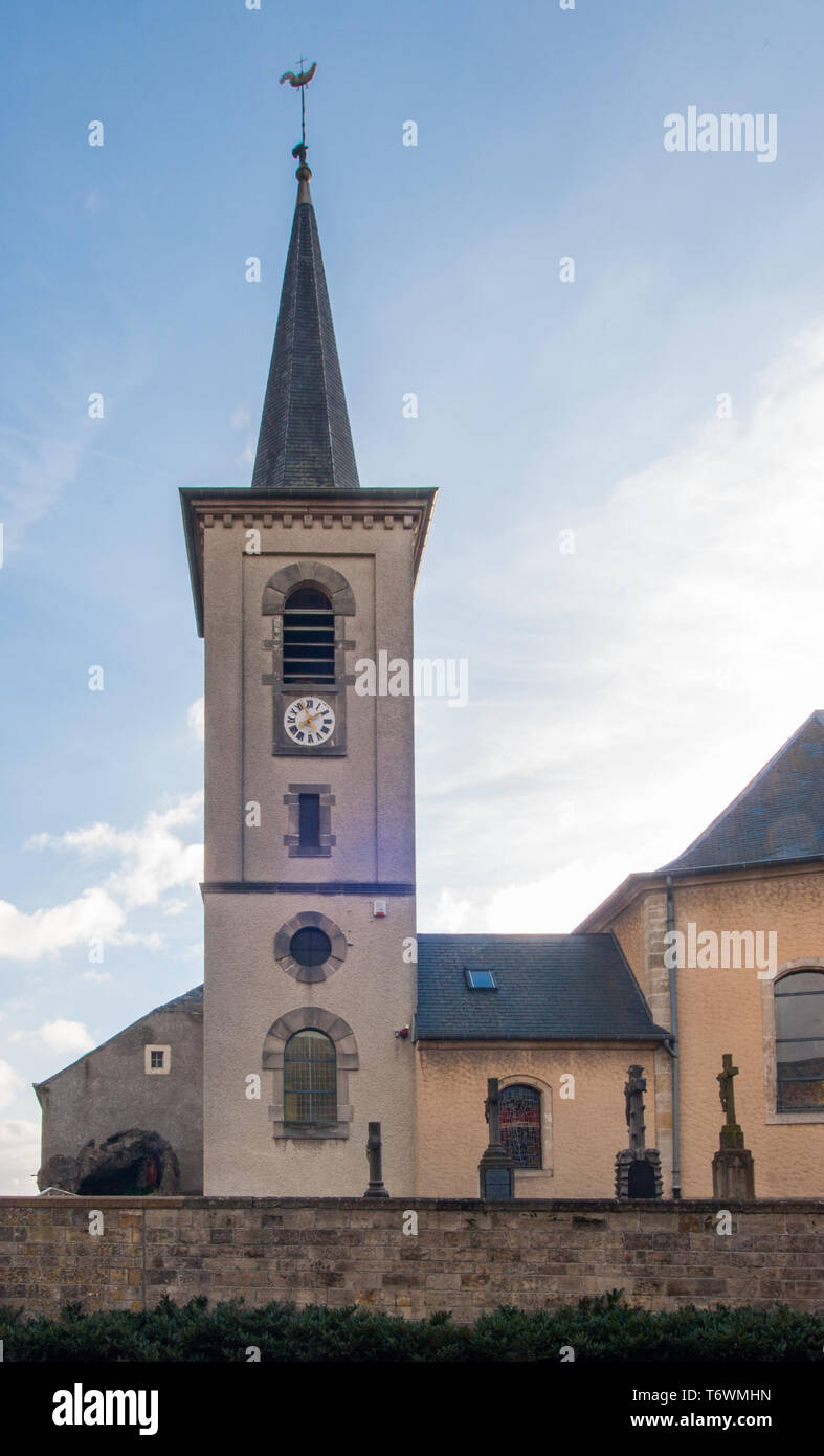 Church in Hellingen Stock Photo - Alamy