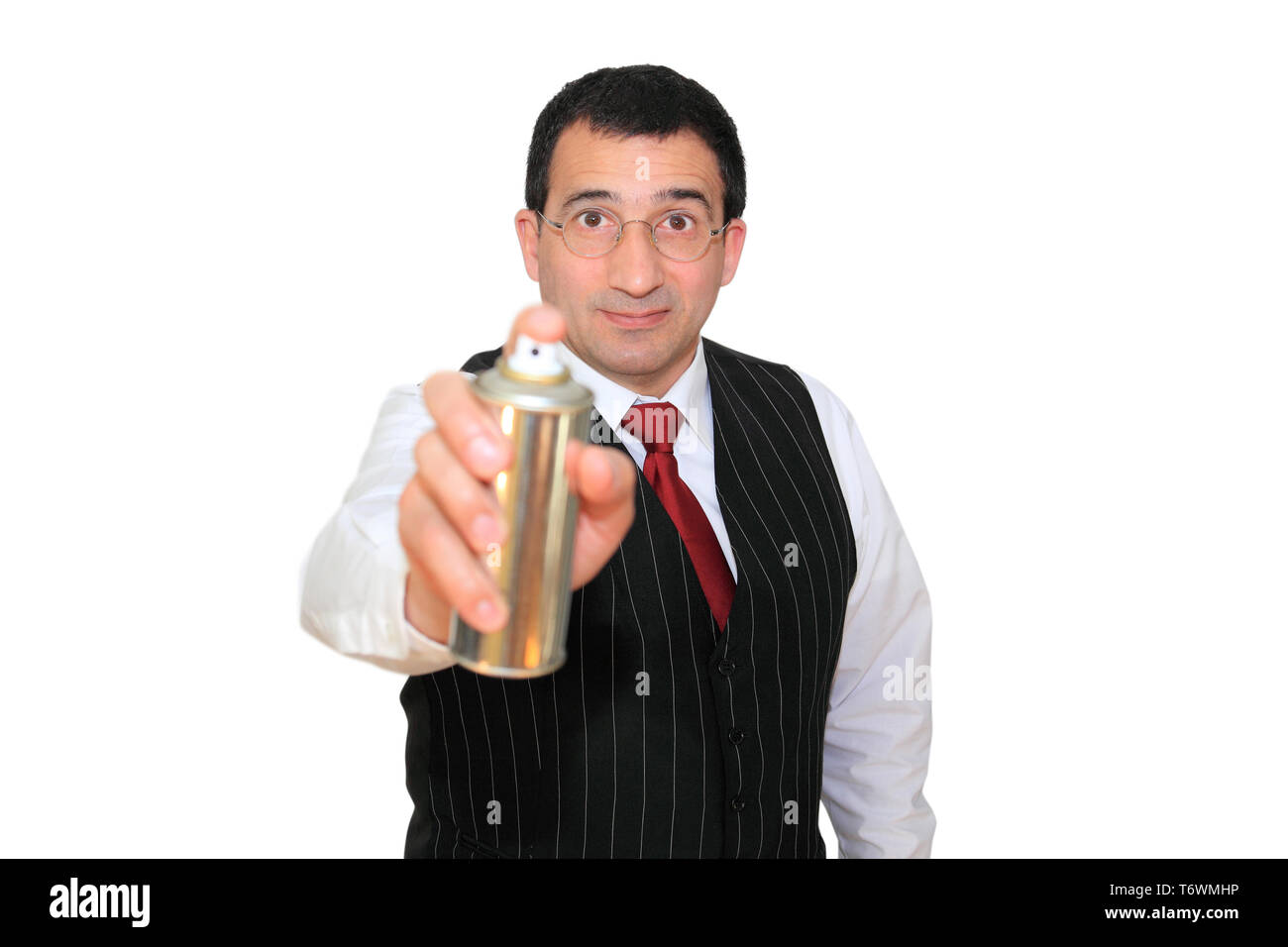 Man with can hi-res stock photography and images - Alamy