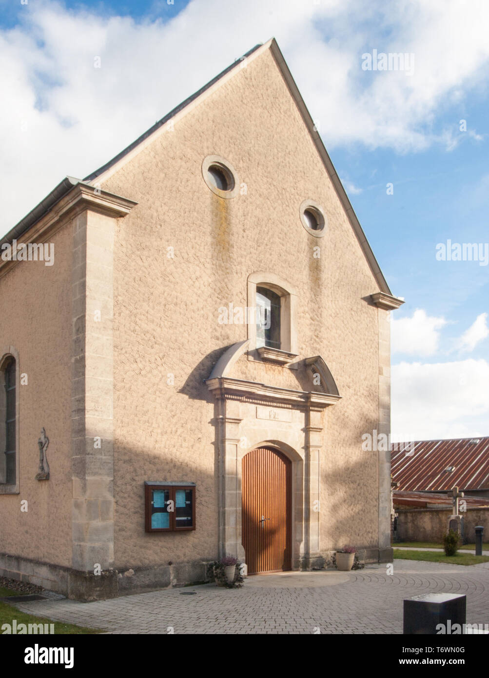 Church in Hellingen Stock Photo - Alamy