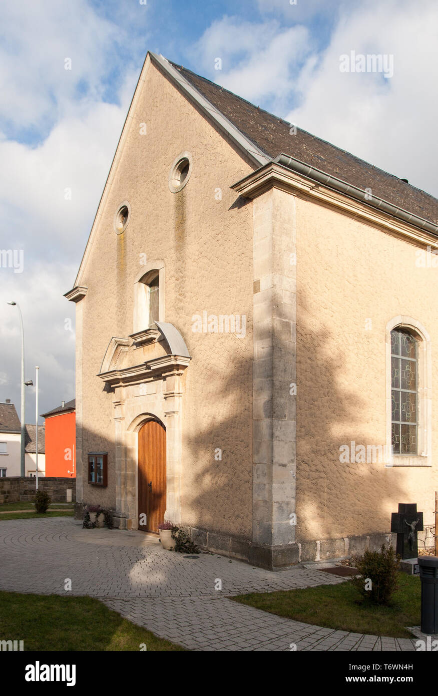 Church in Hellingen Stock Photo - Alamy