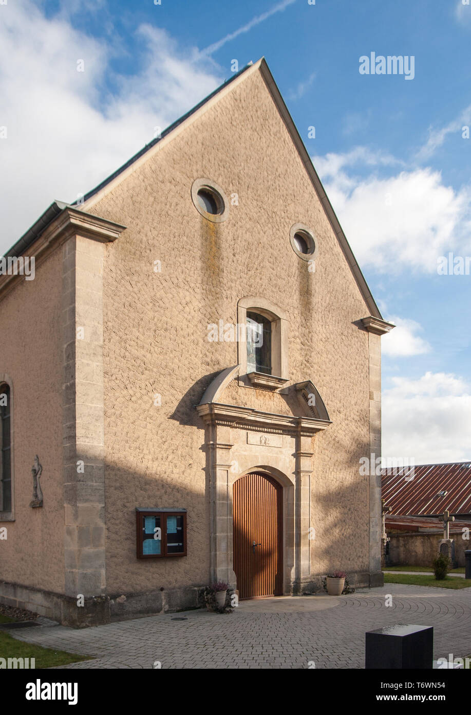 Church in Hellingen Stock Photo - Alamy